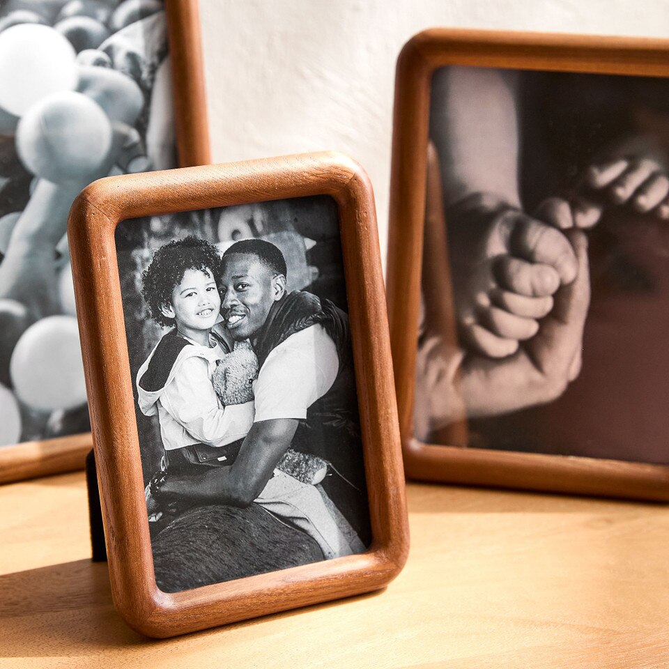 Modern Rounded Wooden Tabletop Frames - West Elm Australia